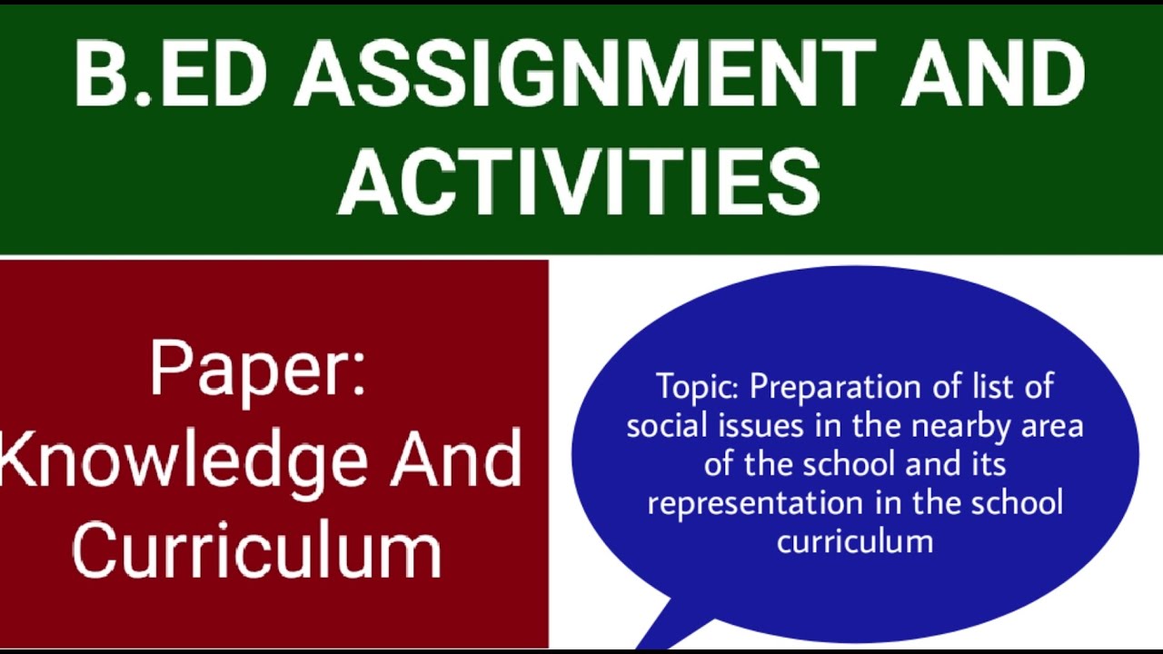 BE d Activity Assignment PREPARATION OF LIST OF SOCIAL ISSUES IN be-d-activity-assignment-preparation-of-list-of-social-issues-in