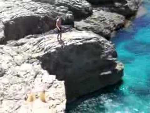 Cliff Diving greece 2 - YouTube