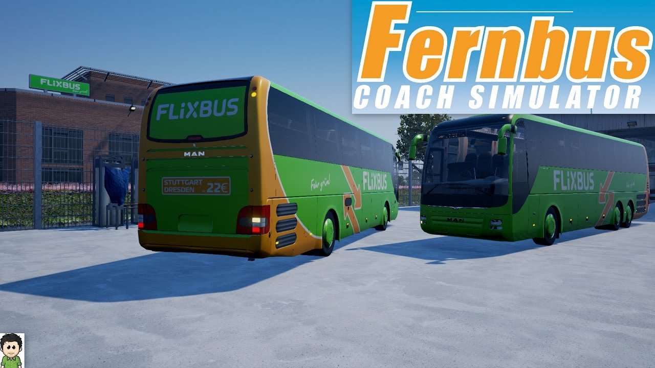 Fernbus Coach Simulator - Episode #7 - Its Gone White! - YouTube