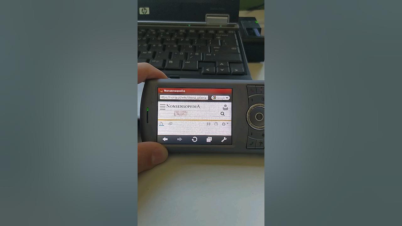 Nonsa (Nonsensopedia) na WM6 (PocketPC) HTC SPV P3300 - YouTube