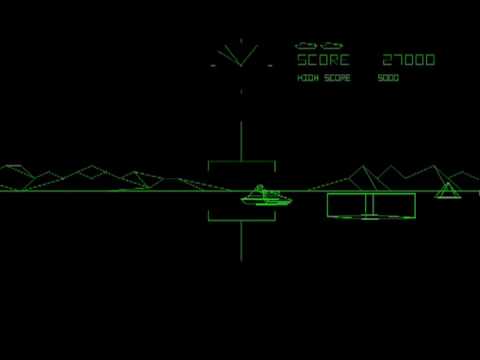 Arcade Battlezone 3d Atari - YouTube