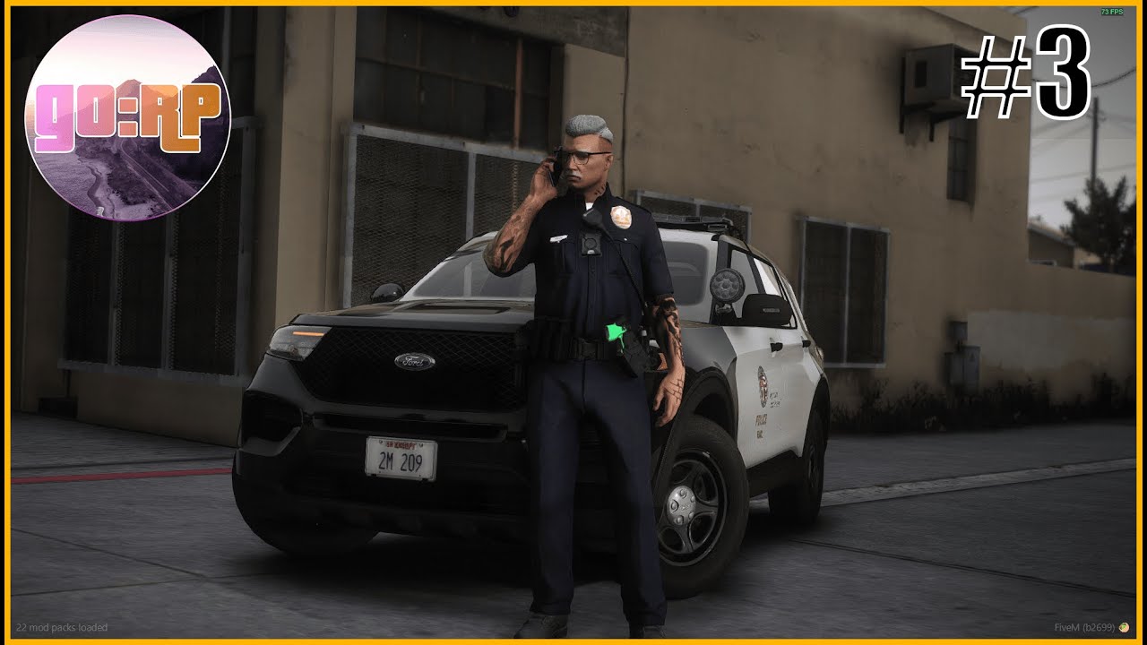 FiveM LEO RP | Day 3 - "Shots Fired Officer Needs Help!" (GORP - GTA 5 ...