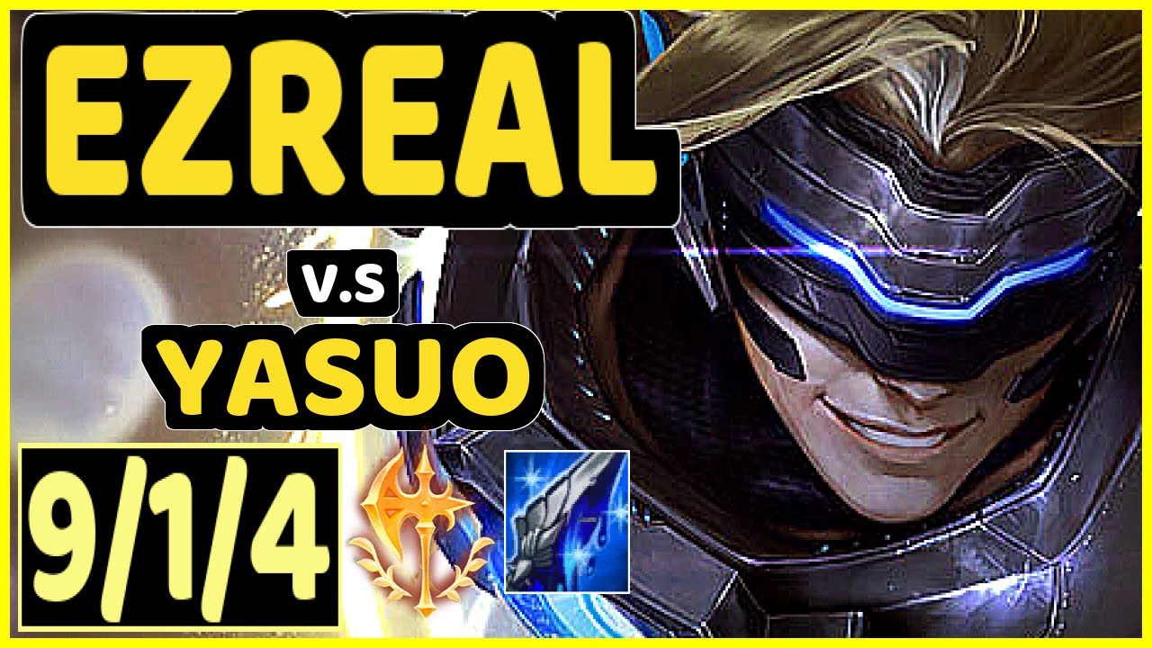 ABLE (EZREAL) vs YASUO - 9/1/4 KDA BOTTOM ADC CHALLENGER GAMEPLAY - KR ...