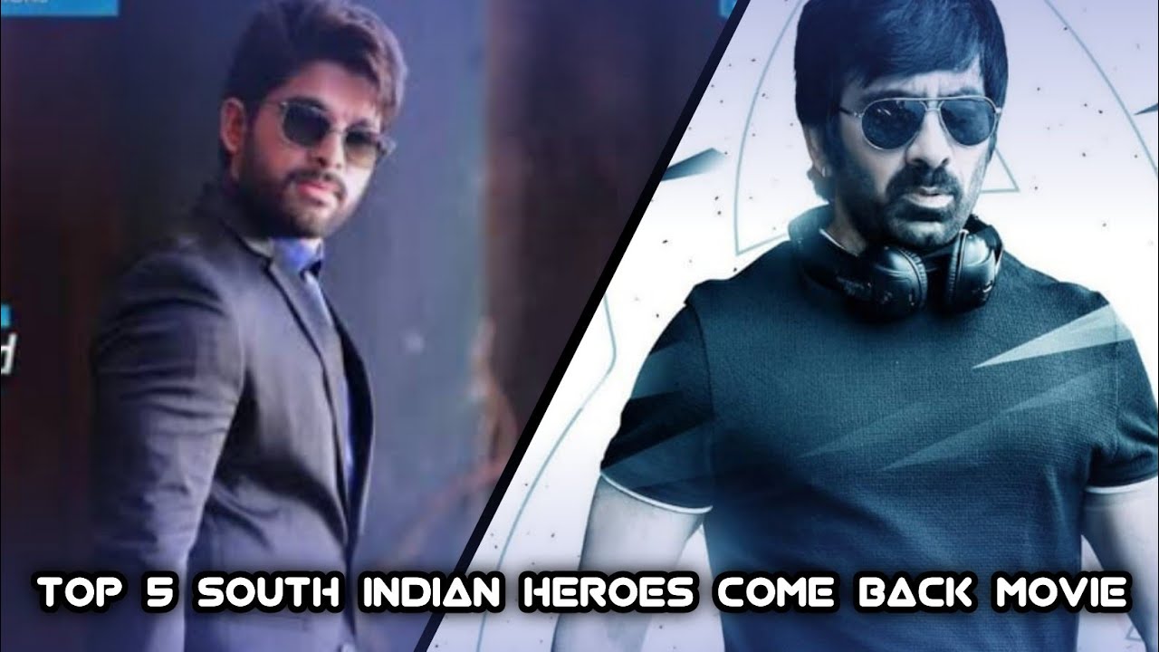 TOP 5 SOUTH INDIAN HEROES COME BACK MOVIE IN HINDI // BY GYAN - YouTube