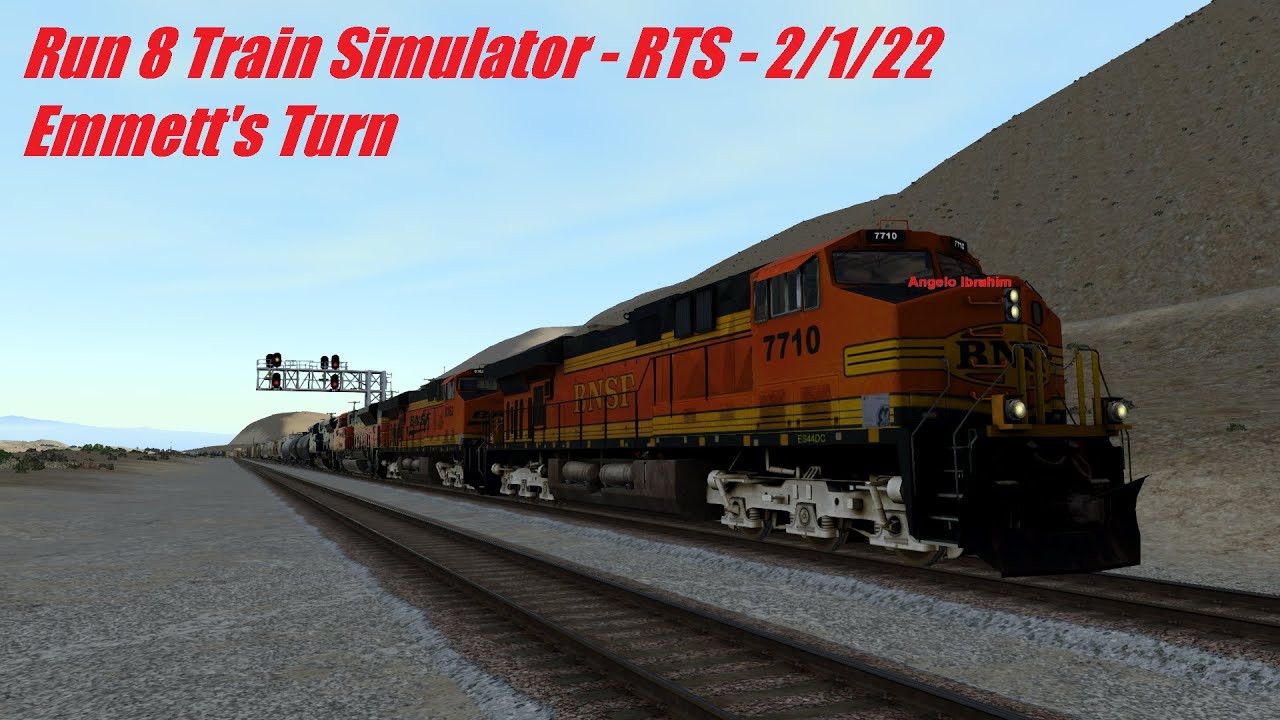 Run8 Train Simulator - RTS - 02/01/22 - YouTube