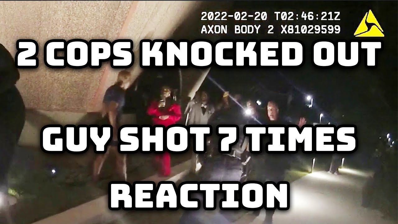 Man KNOCKS OUT 2 Police Officers Gets Shot 7 Times! | REACTION - YouTube