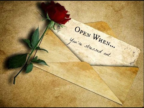 Open When... You're stressed out - YouTube