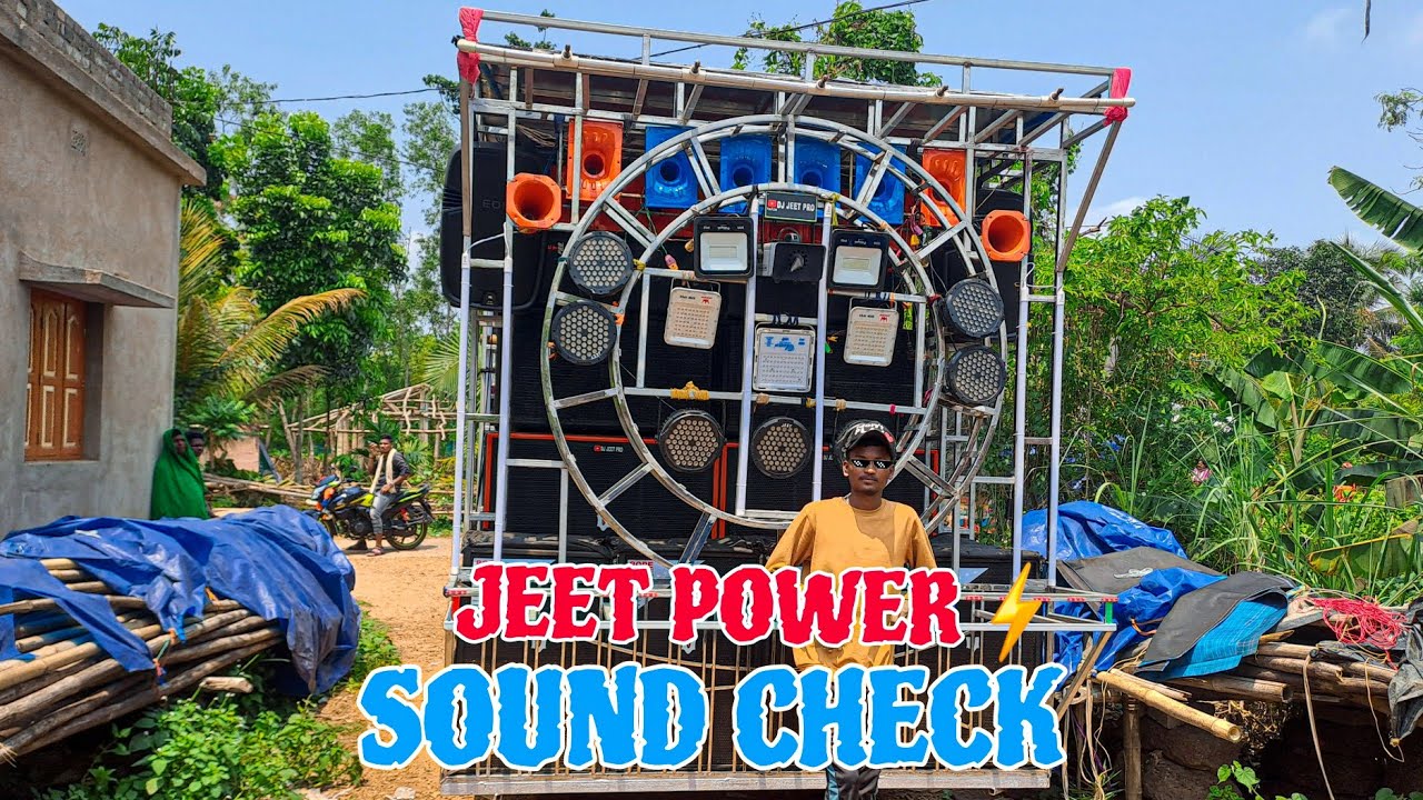 DJ JEET POWER SOUND CHECK 💀 ||DJ JEET POWER ⚡|| - YouTube