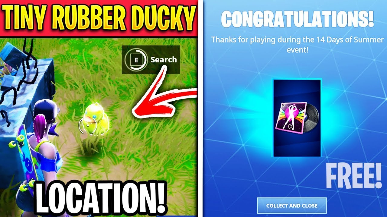 Search the Tiny Rubber Ducky at the Spot Hidden in the Loading Screen ...