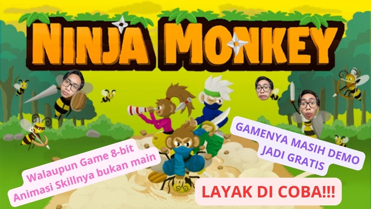 GAME 8-BIT ROGUELIKE YANG WAJIB KALIAN MAININ SIH INI | Ninja Monkey ...