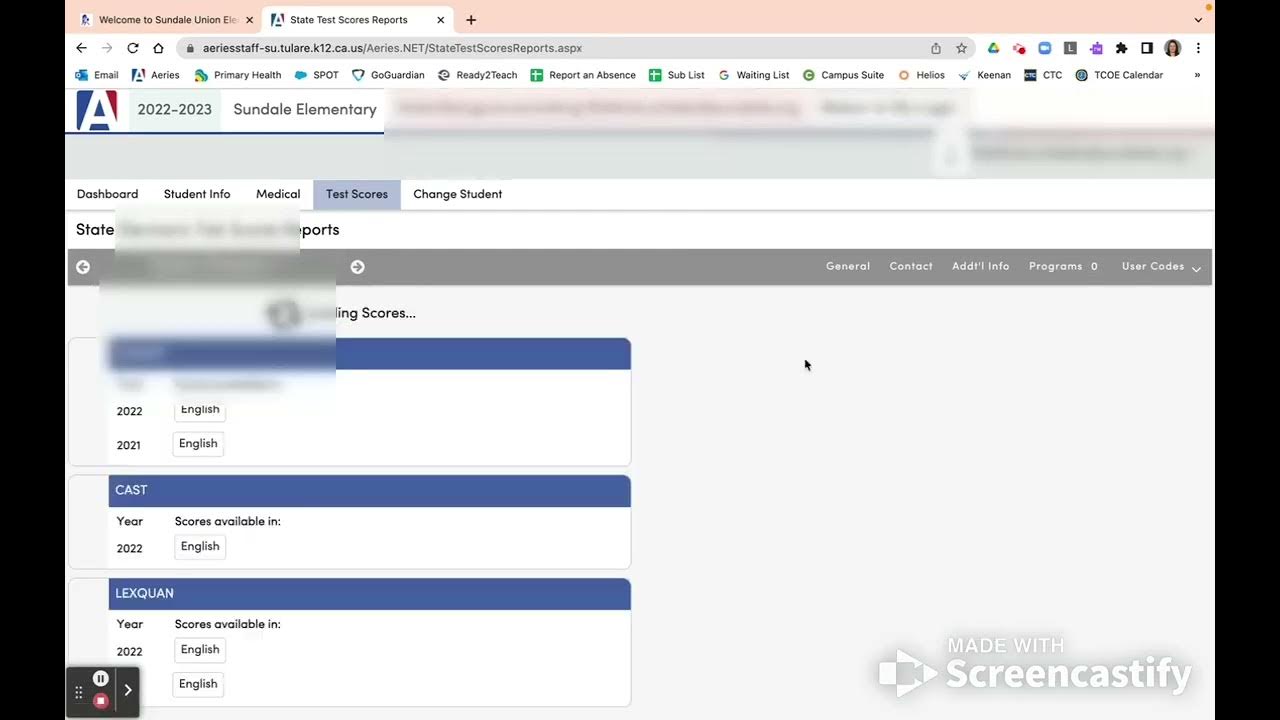 How to Access Student Score Reports - YouTube
