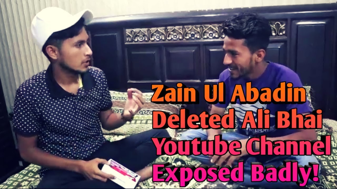 Ali Bhai Channel Deleted 😱 | Who Deleted Ali Bhai Youtube Channel ...