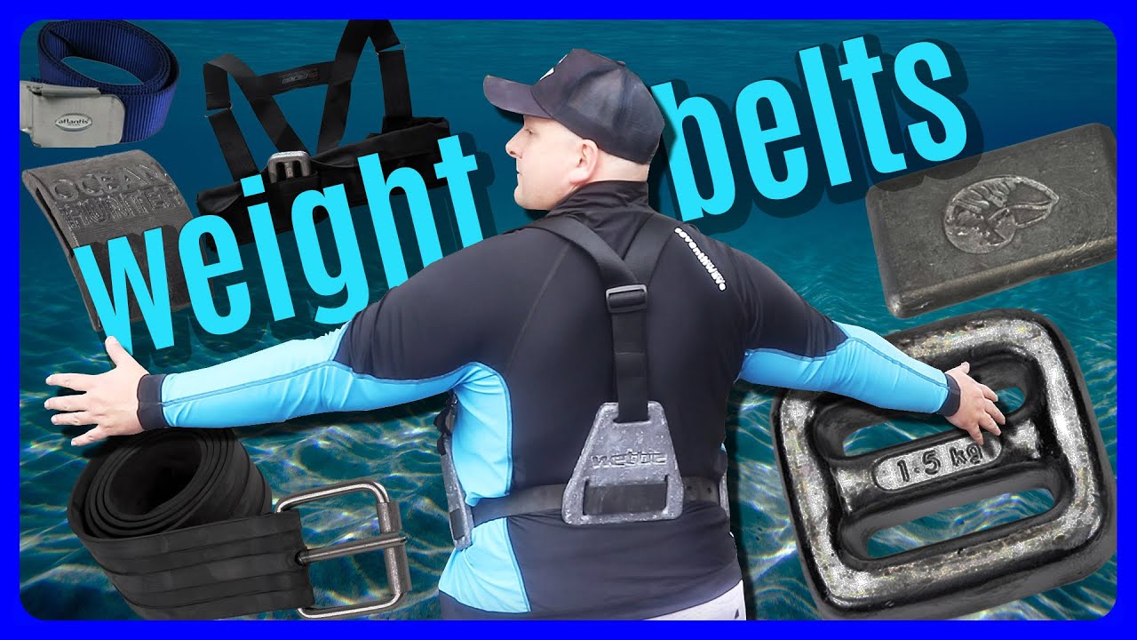 Ultimate guide to weight belts for spearfishing and freediving - YouTube