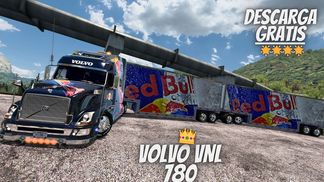 ATS MOD GRATIS VOLVO VNL 780 DESCARGA YA - YouTube