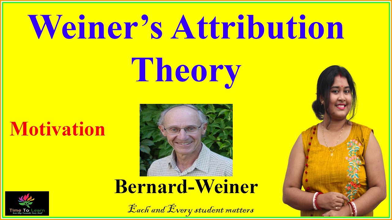 Weiner's Attribution Theory in Bengali : ওয়াইনারের কারণ নির্দেশক ...