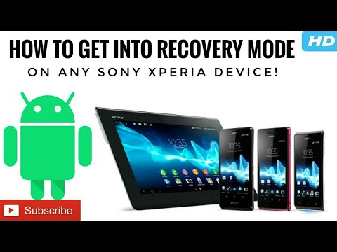 How To: Get Into Recovery Mode On Any Sony Xperia Device! - YouTube