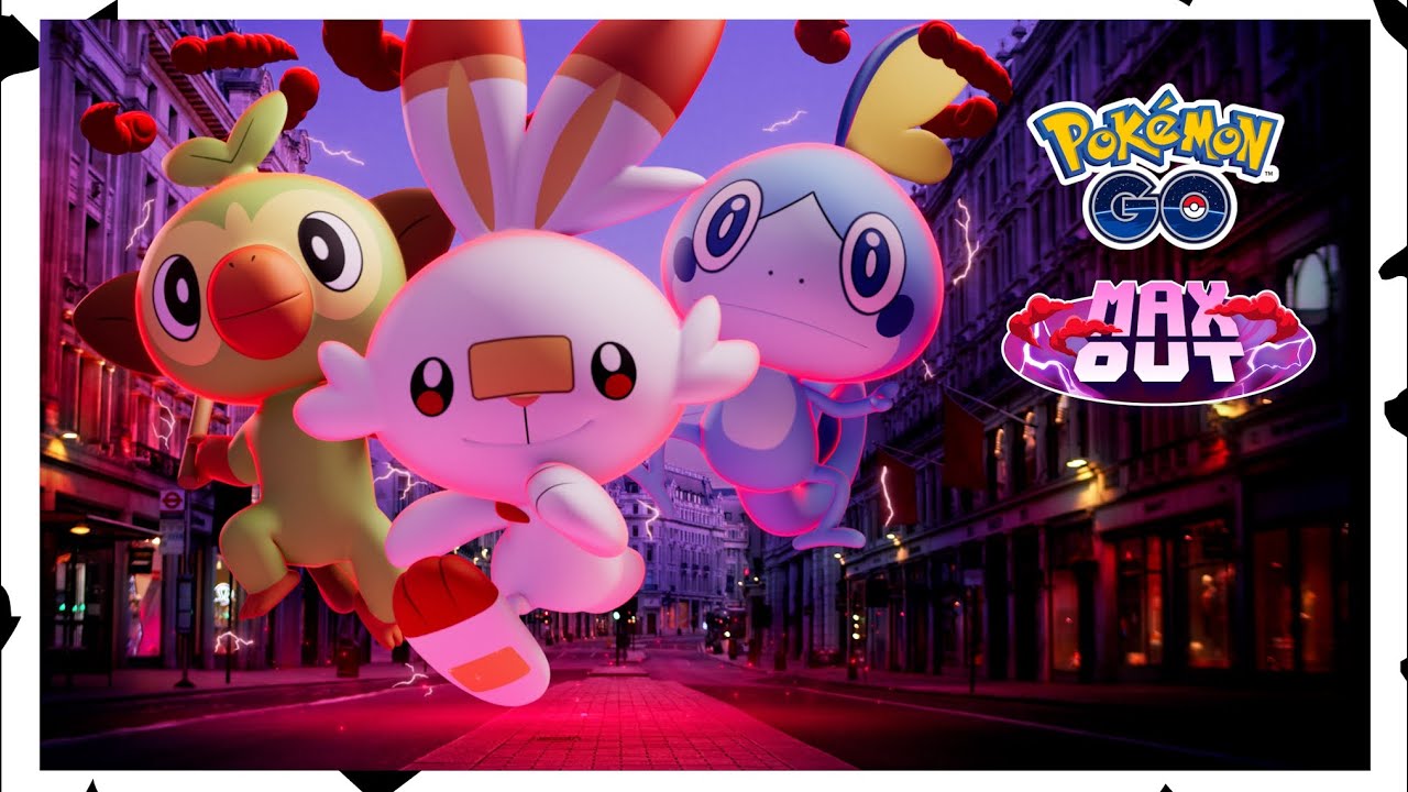 Dynamax Evolution Scorbunny Grookey and Sobble ! - YouTube