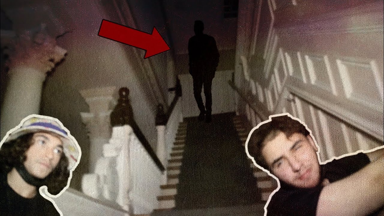 Overnight at a “Haunted” Mansion w/ the boys - YouTube