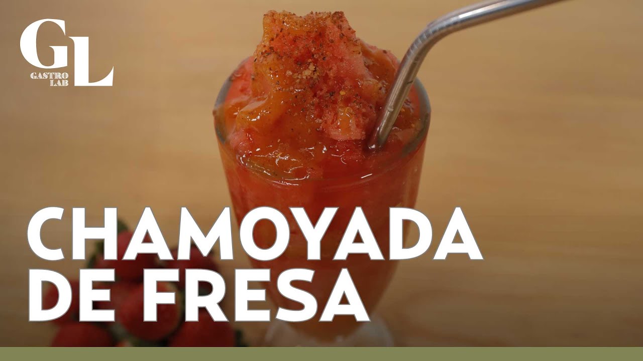 ¡Receta 100% natural! Chamoyada de fresa económica - YouTube