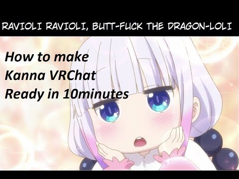 [VRCHAT] How to bring Kanna alive to VRChat with Animations + Blender ...