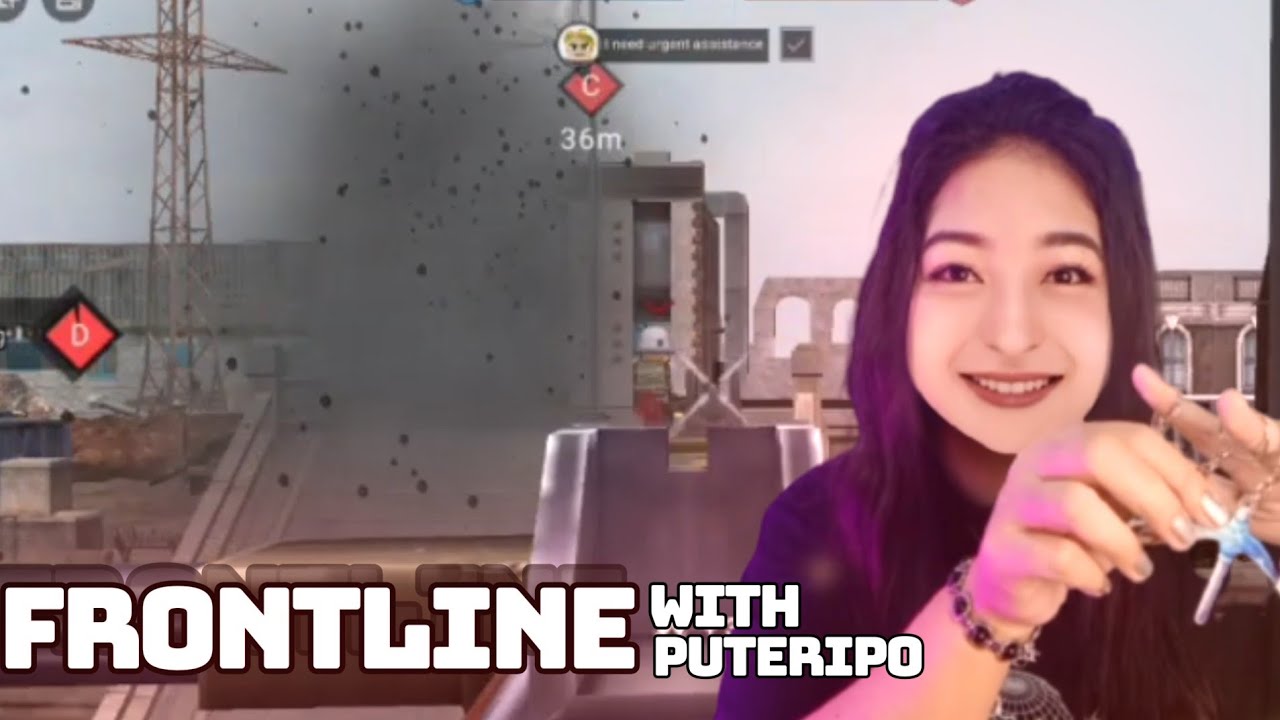 Playing FrontLine With PuteriPo!! Enemy Side 😏 - YouTube