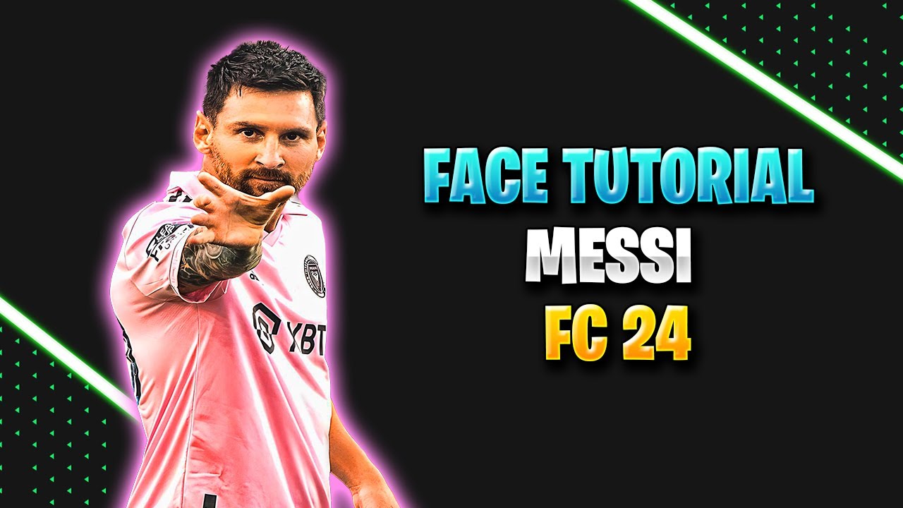 EA FC 24 || COMO HACER A MESSI (INTER MIAMI) EN FC 24 - FACE TUTOR ...