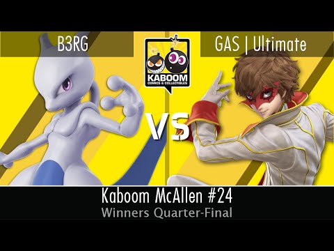 B3RG (Mewtwo, Incineroar) vs GAS | Ultimate (Joker) - WQF - Kaboom McAllen #24