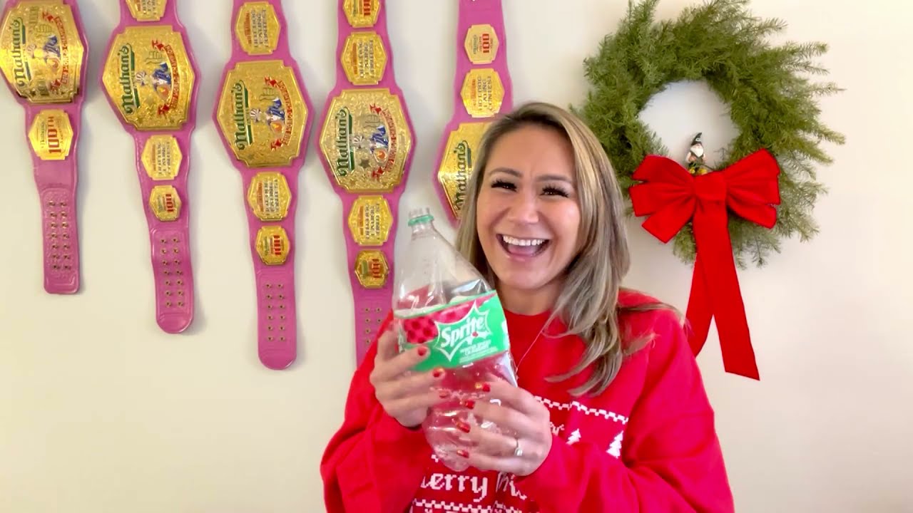 HOLIDAY SODA CHUG CHALLENGE (NO BURPING ALLOWED) - YouTube