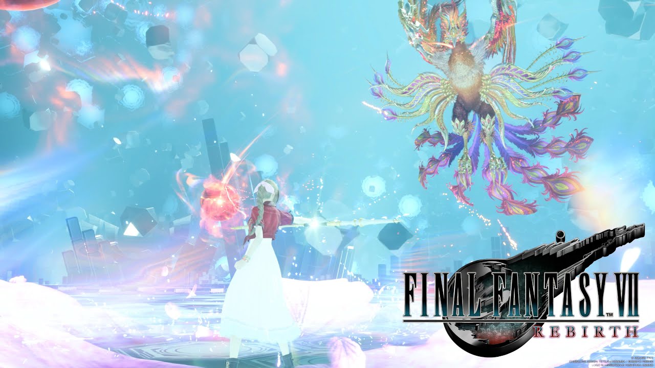FFVII Rebirth Solo Aerith Vs Phoenix (Dynamic, No Damage, Full Might ...