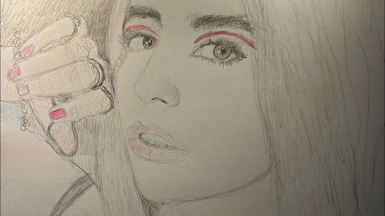 ⭐️🇺🇸 ART ☀️EVAGELOS⭐️pencil sketch portrait drawing of super ⭐️singer ...