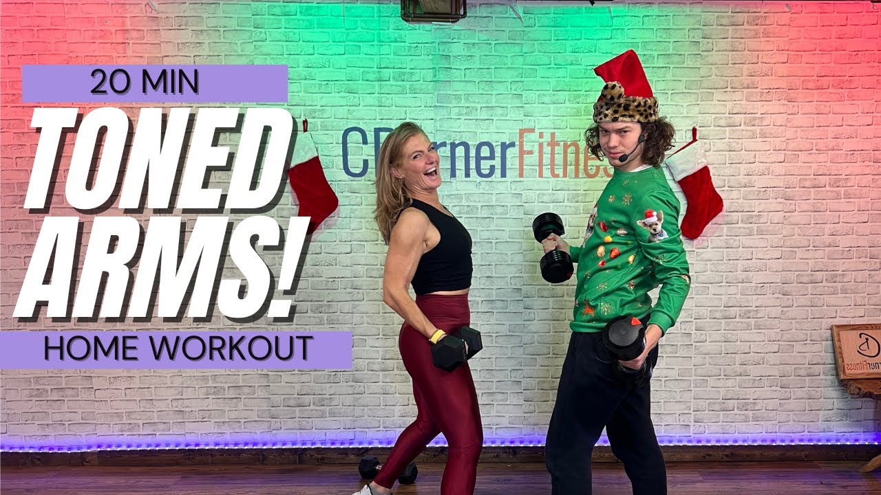 20 MIN ARMS // AT HOME TONED ARMS WITH DUMBBELLS // EXPRESS WORKOUT ...