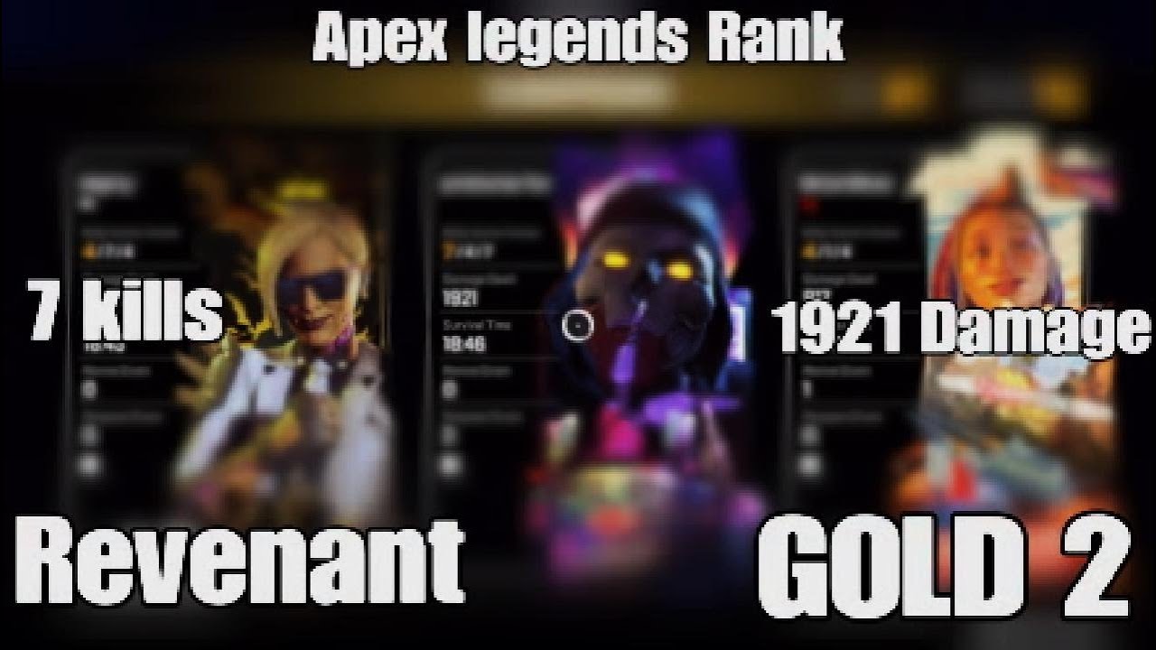 Apex legends ranked gold 2 gameplay - YouTube