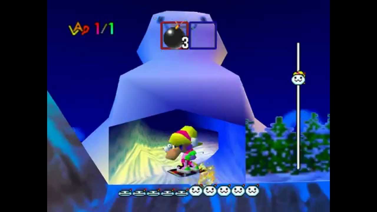 Snowboard Kids 2 (Nancy Run) - 3 Boss - Jingle Town ~ Suddently Easy ...