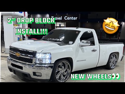 INSTALLING DROP BLOCKS!! WE'RE BACK!!🚀 - YouTube
