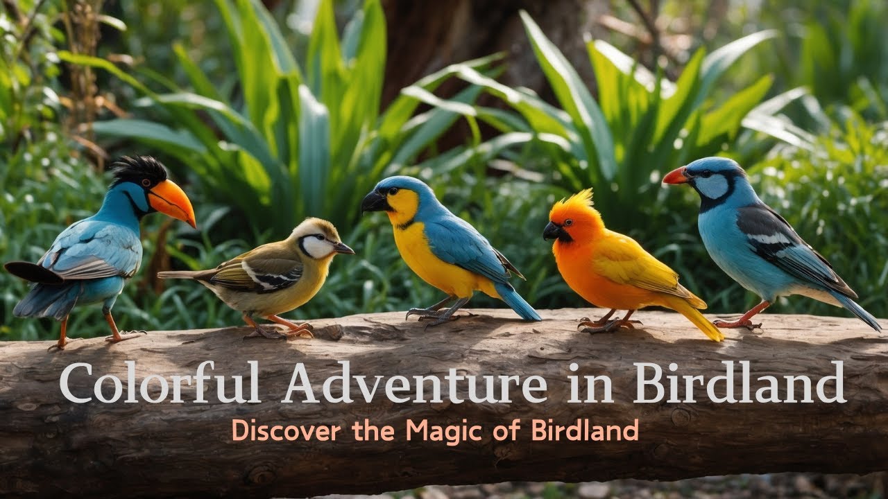 A Colorful Adventure in Birdland #youtubevideo #birds # ...