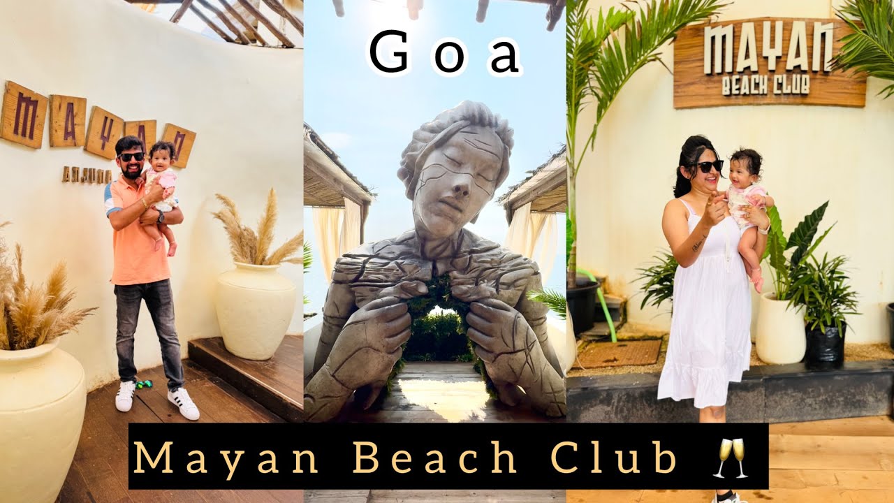 MAYAN Beach Club🏖️ | Best Beach Club in Goa 2025 | Nightlife, Beach ...