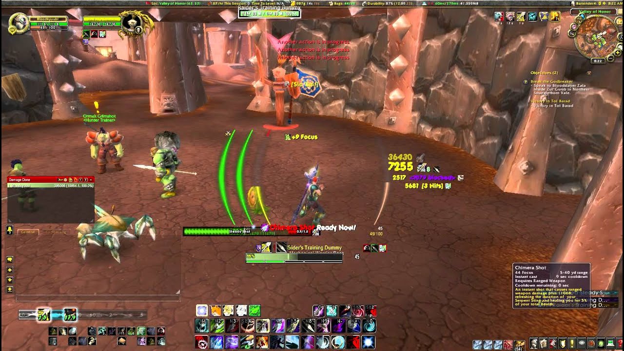 Marksman Hunter Rotation - YouTube