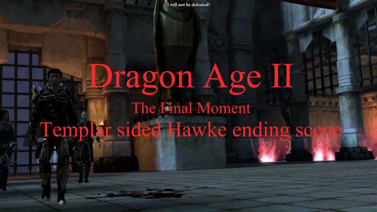 Dragon Age 2 Templars Ending (after the Final Battle) - YouTube
