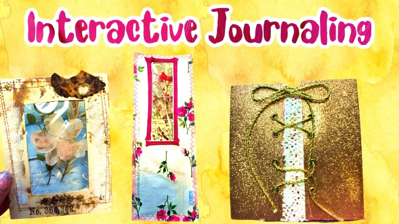 These Easy INTERACTIVE Journaling Ideas Are Irresistible! - YouTube