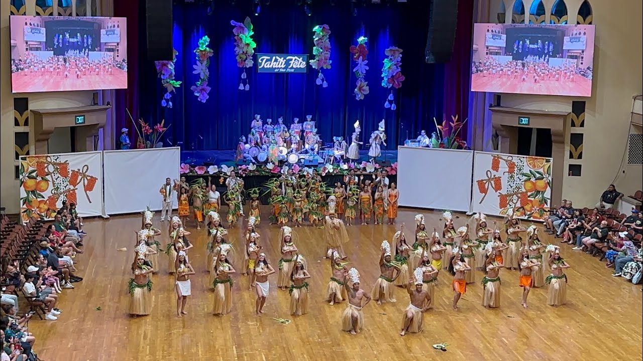 San Jose Tahiti Fete 2023 - To’erau Manu Rahi - YouTube
