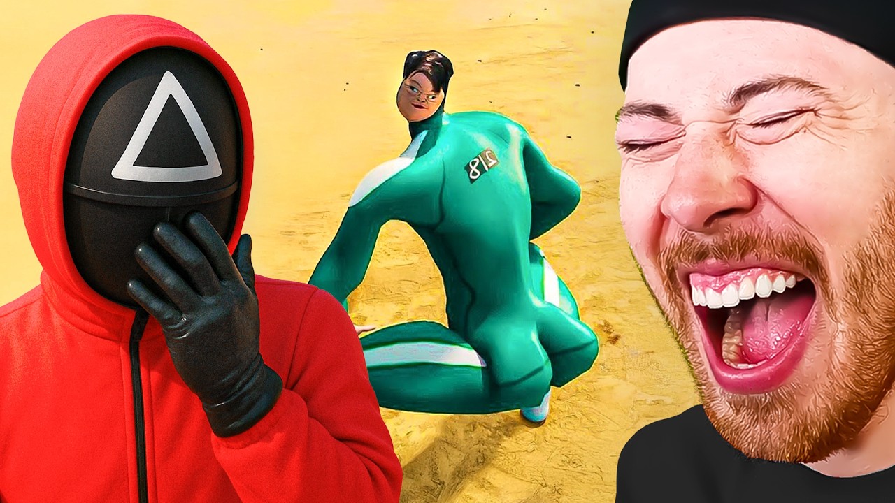 FUNNY Squid Games Animations! TRY NOT TO LAUGH! - YouTube