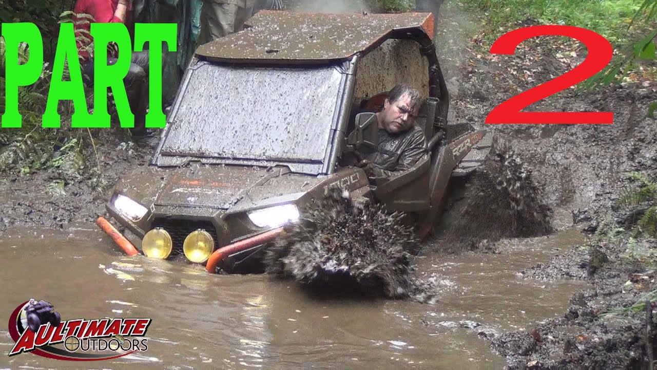 TO DEEP?! ATV MUD AND RAIN PART 2! CAMPING WEEKEND - YouTube