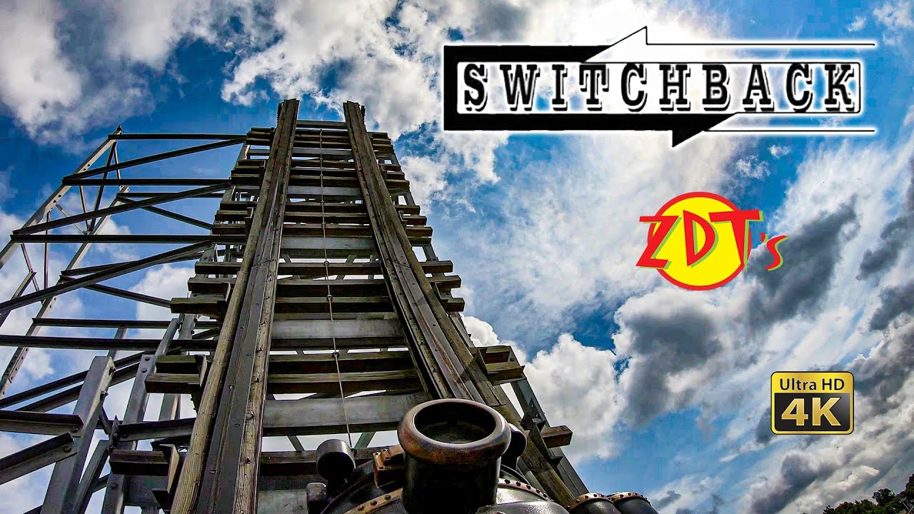 Switchback Wooden Shuttle Coaster On Ride 4K POV ZDT's ACE Memorial Day ...
