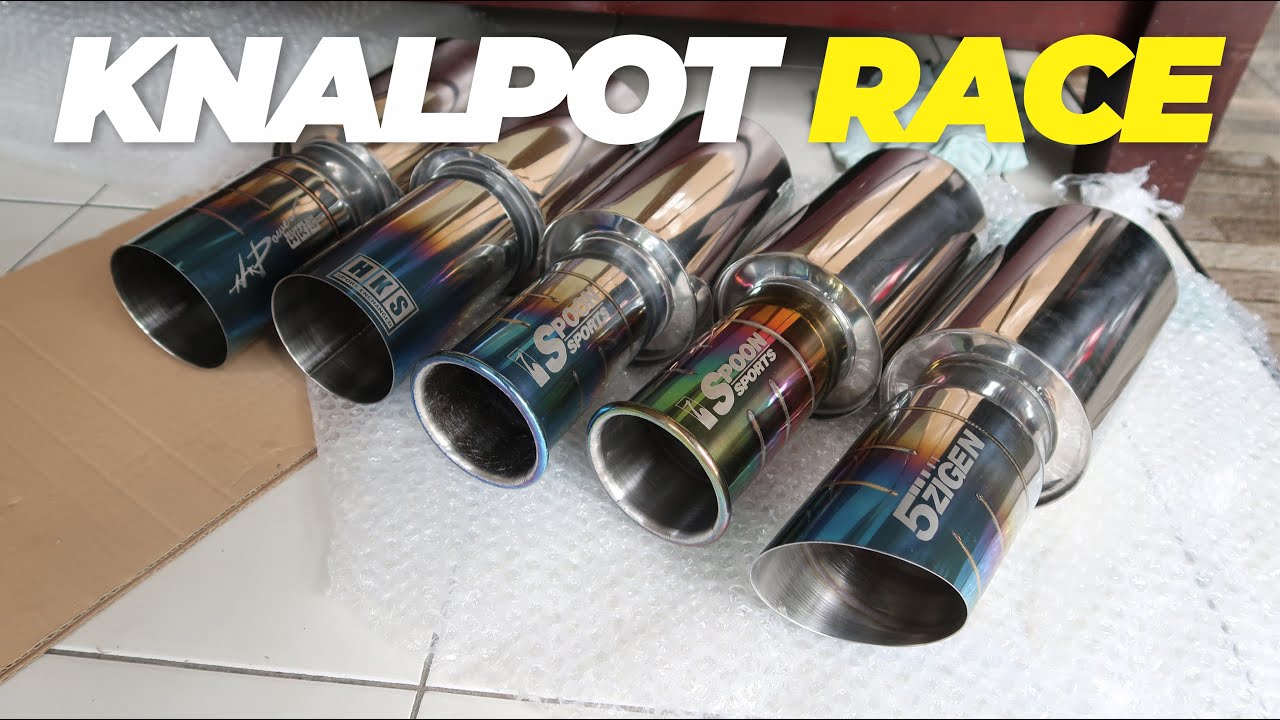 KNALPOT HKS SPOON 5ZIGEN | KNALPOT MOBIL - YouTube