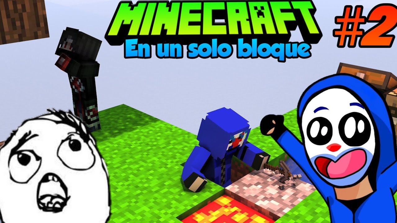 Minecraft en un solo bloque #2 progresando 😎👊 - YouTube