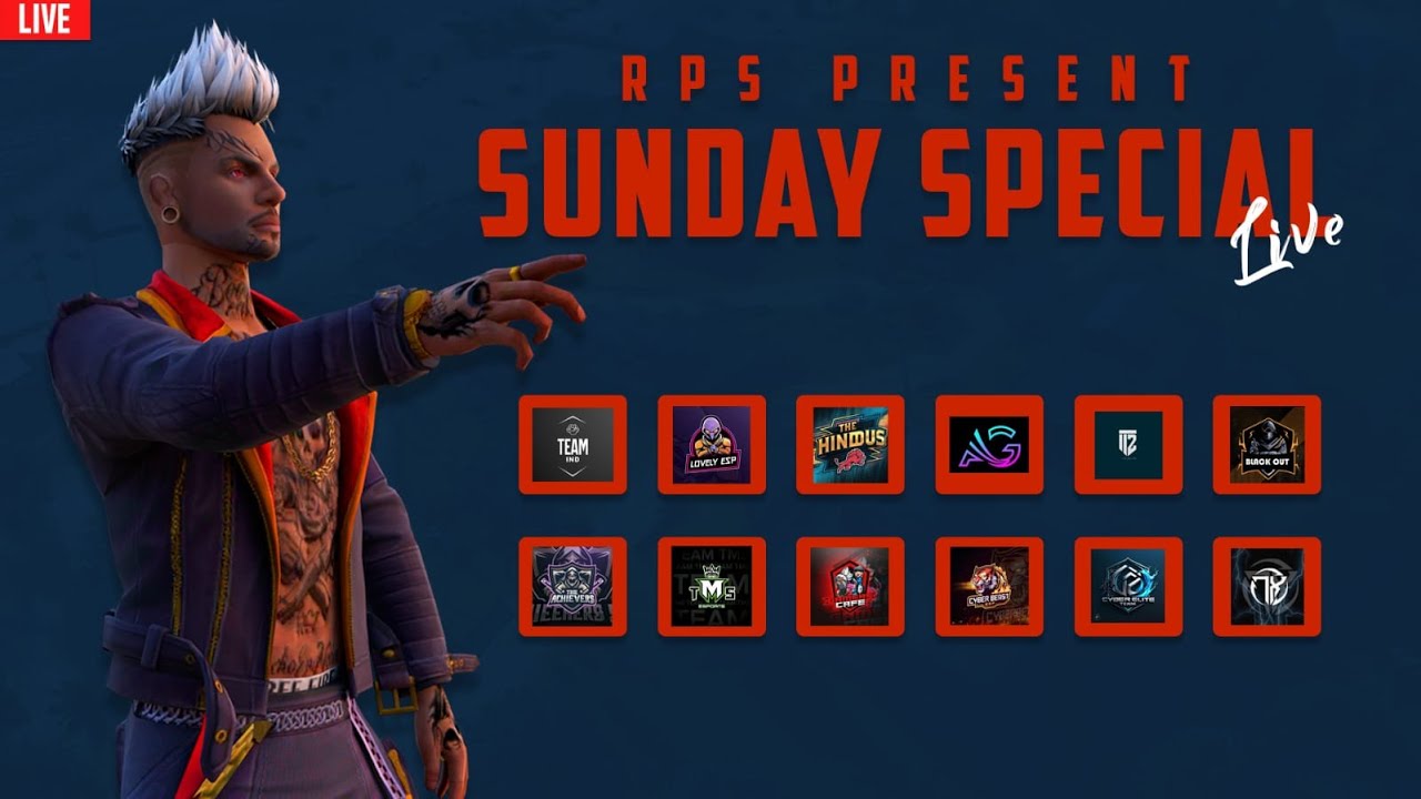 RPS 9PM 140 LOBBY IS LIVE NOW // RPS ESPORTS // #freefire #freefirelive ...