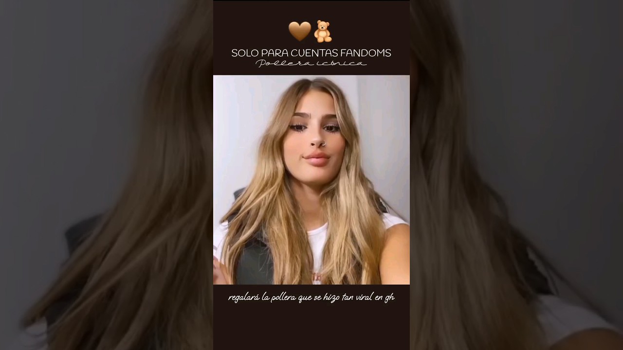 Juli Poggio va a regalarle a uno de sus fans la pollera blanca que ya ...