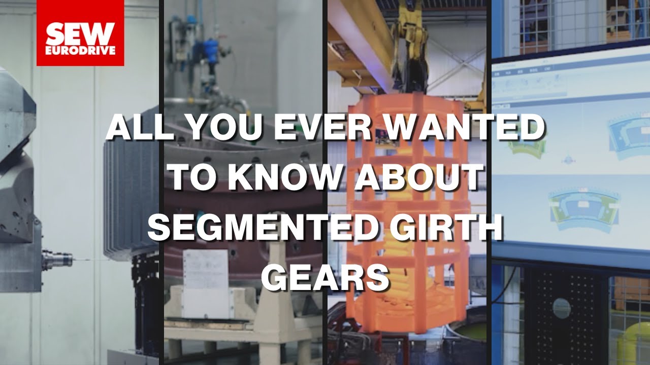 How segmented girth gears are made | SEW-EURODRIVE - YouTube