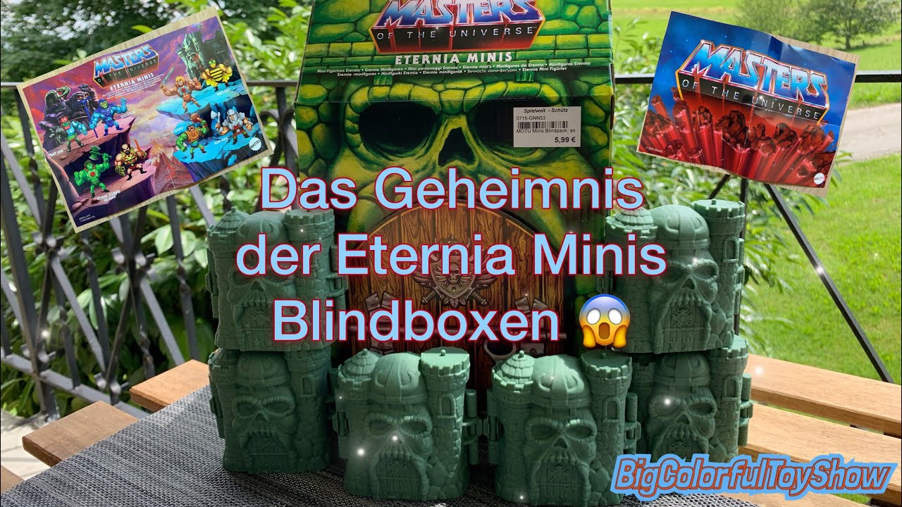 Motu Eternia Minis Blindboxen Wave 1, Unboxing & Review - YouTube