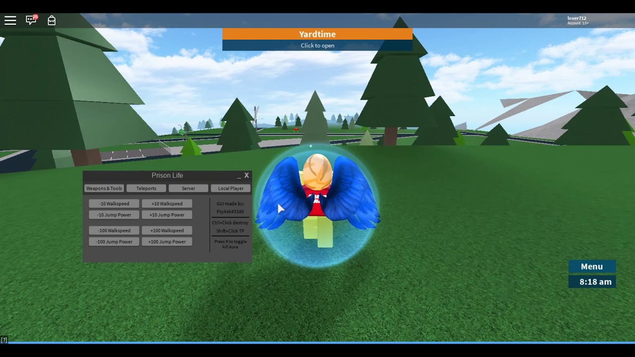 prison life gui showcase - YouTube